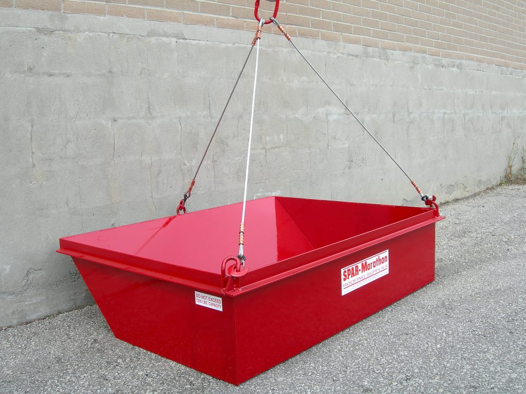 Trash Tray 1200 lbs. - Spar-Marathon Roofing Supplies